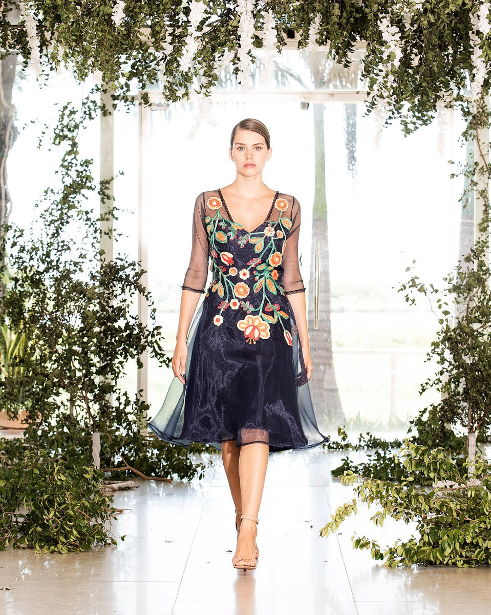 FLOWERS BLUE SET – SORAYA STORE - HAND MADE